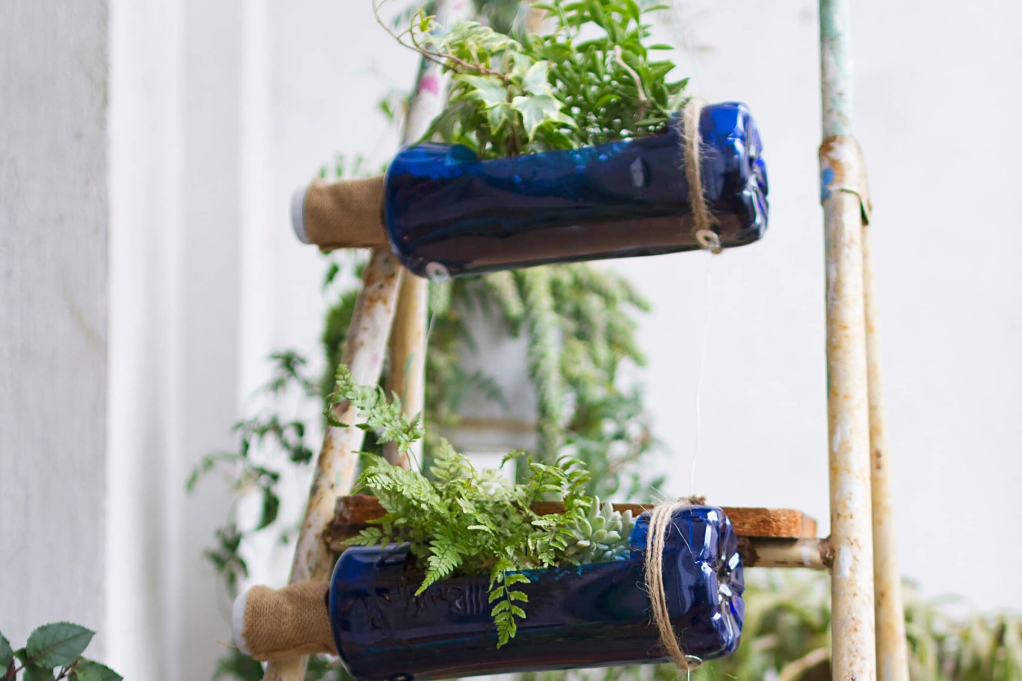 22 Landscaping Ideas Using Recycled Materials